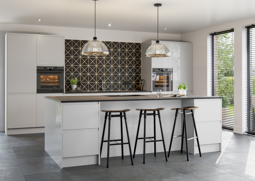 Handleless Gloss | The Range Kitchens